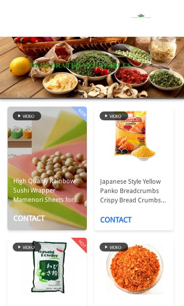 mobile interface of dry-breadcrumbs.com
