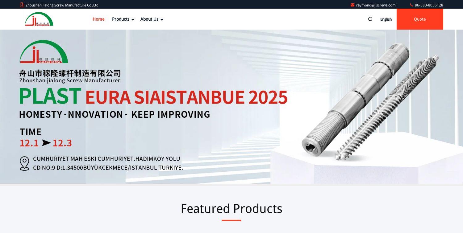 pc interface of jlscrews.com