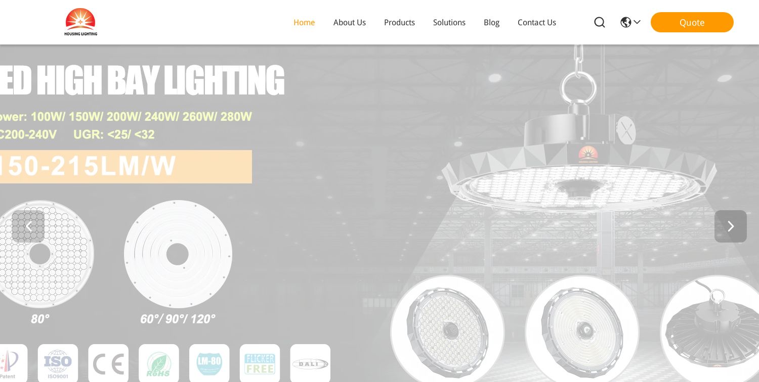 pc interface of commercial-ledlights.com