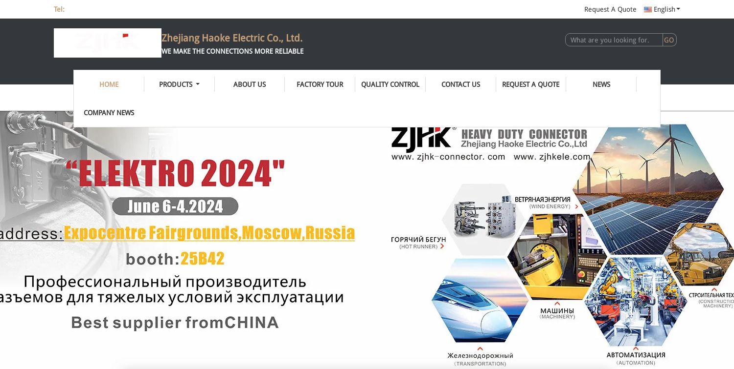 pc interface of heavyduty-connector.com