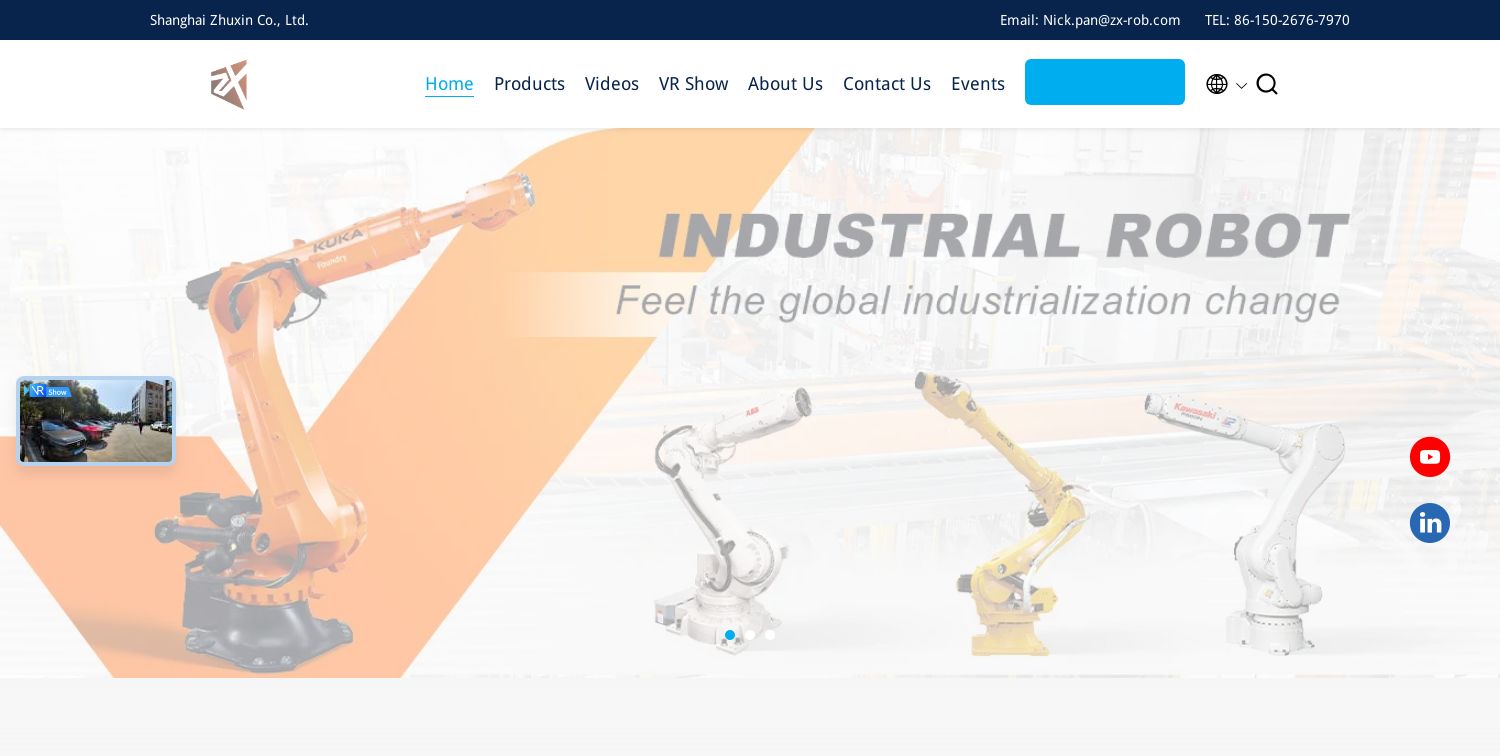 pc interface of industryrobotarm.com