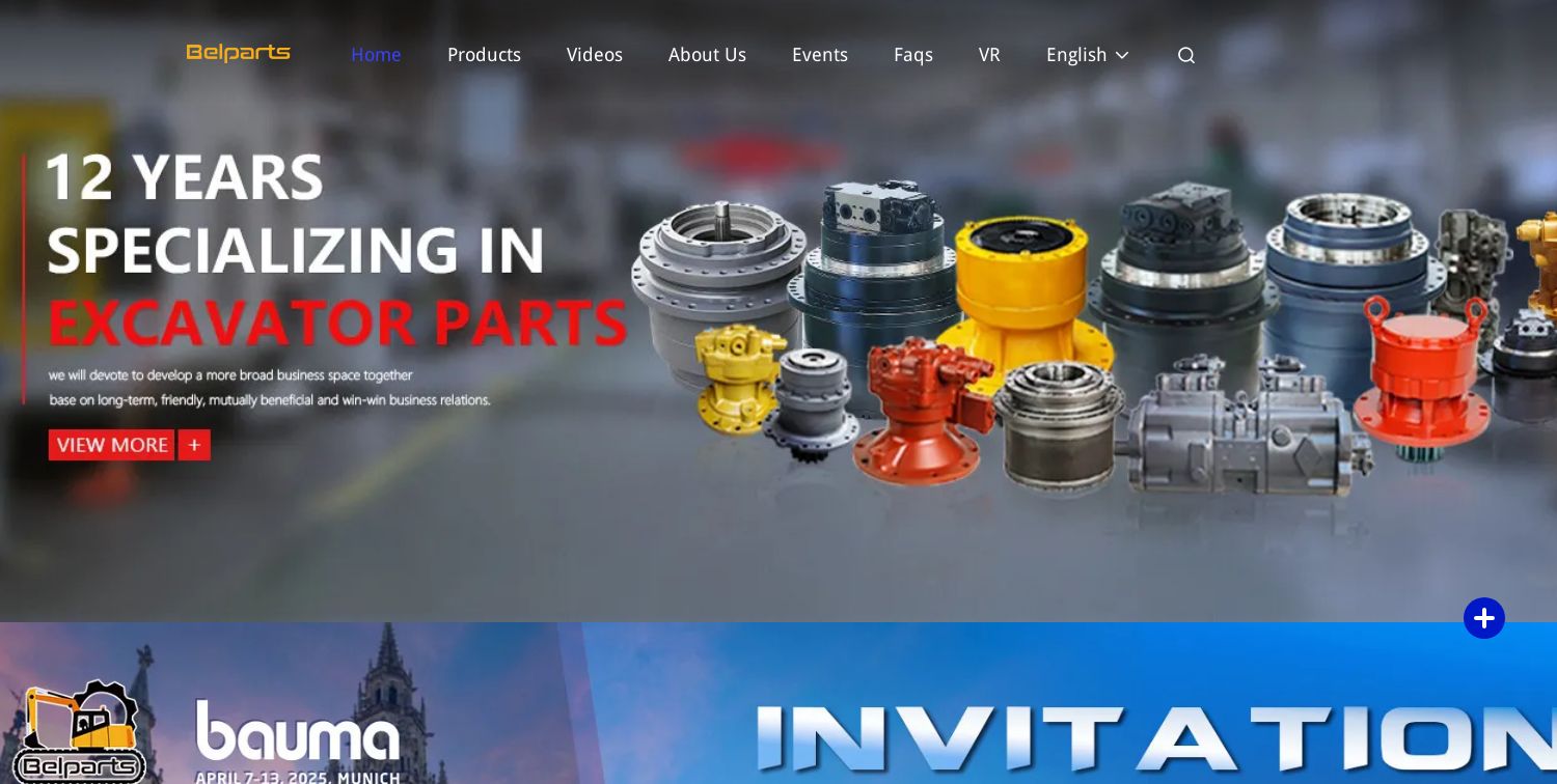 pc interface of hydraulic-excavatorparts.com