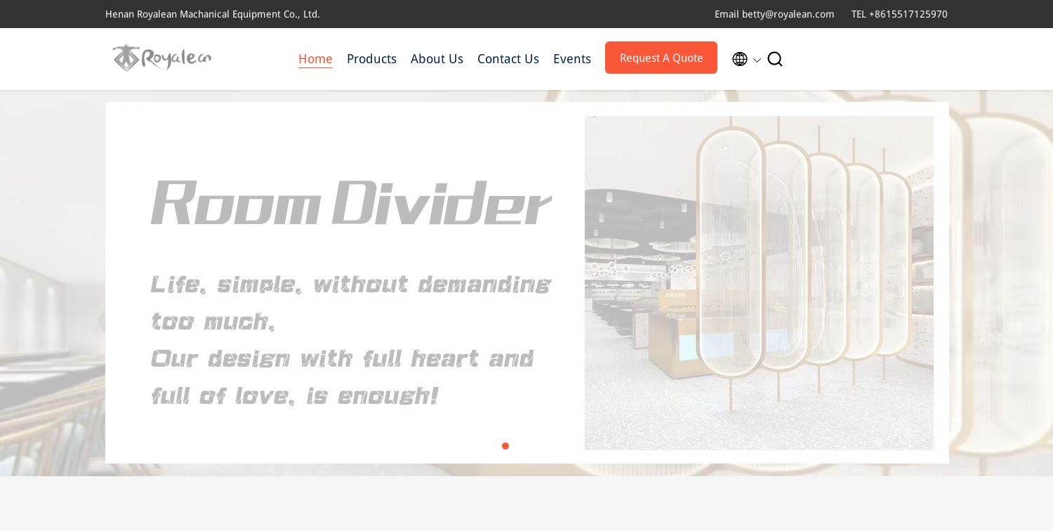 pc interface of decormetalwork.com