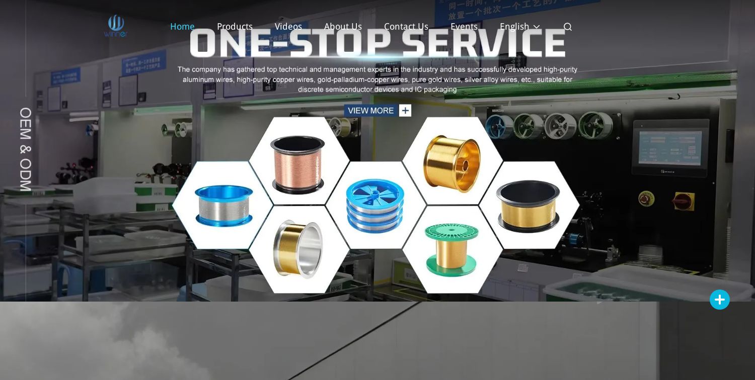 pc interface of winneralloy.com