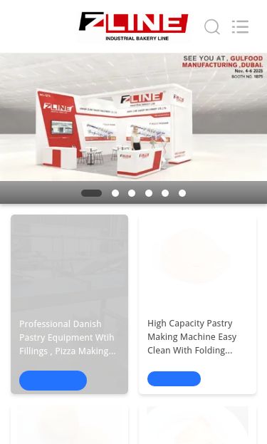 mobile interface of doughlaminator.com