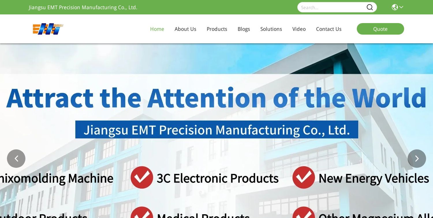 pc interface of magnesiumcast.com