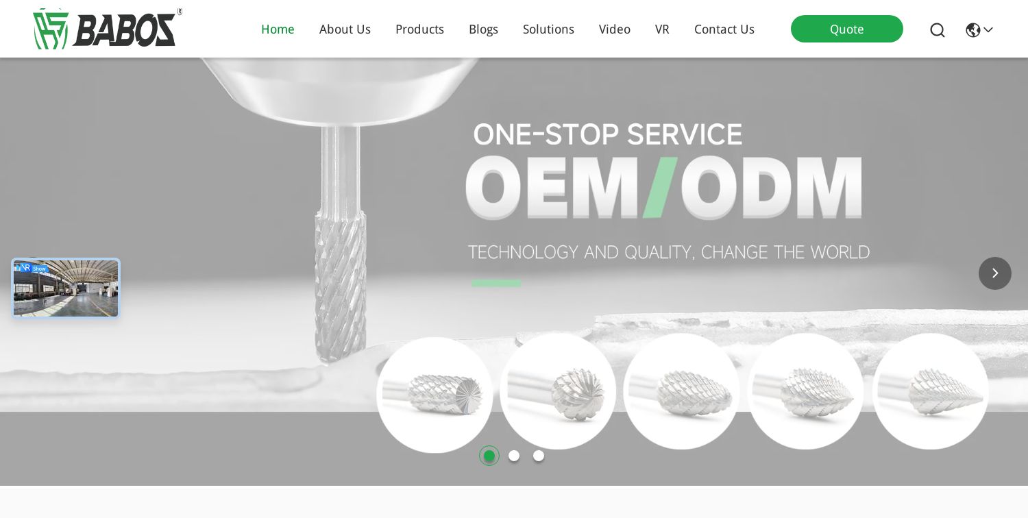 pc interface of industrial-cuttingtools.com