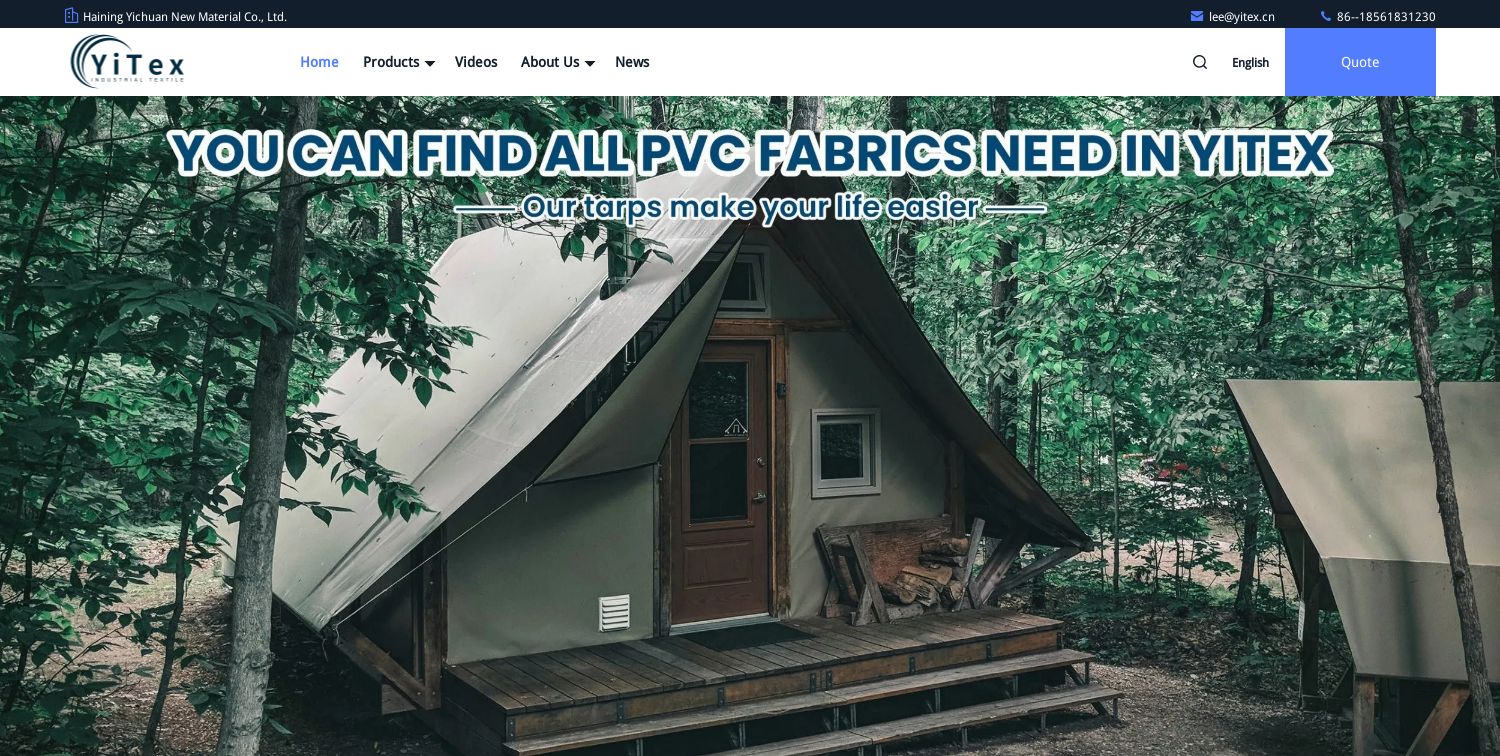 pc interface of pvc-tarps.com