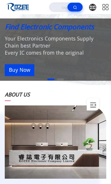 mobile interface of rozee-ele.com