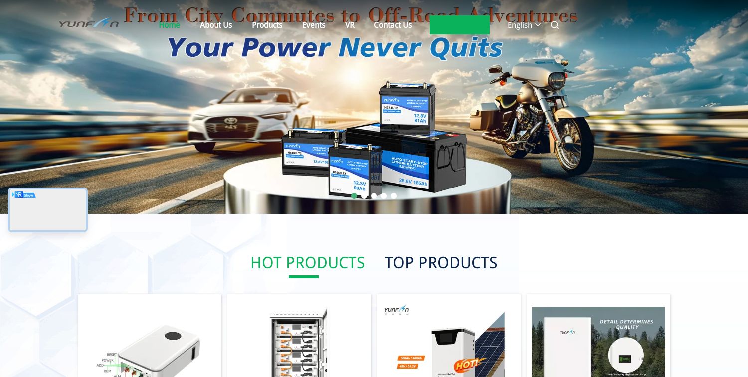 pc interface of yfpowerzone.com
