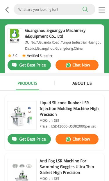 mobile interface of injectionmolding-machines.com