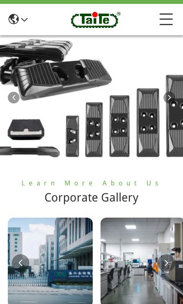 mobile interface of skidsteer-rubbertracks.com