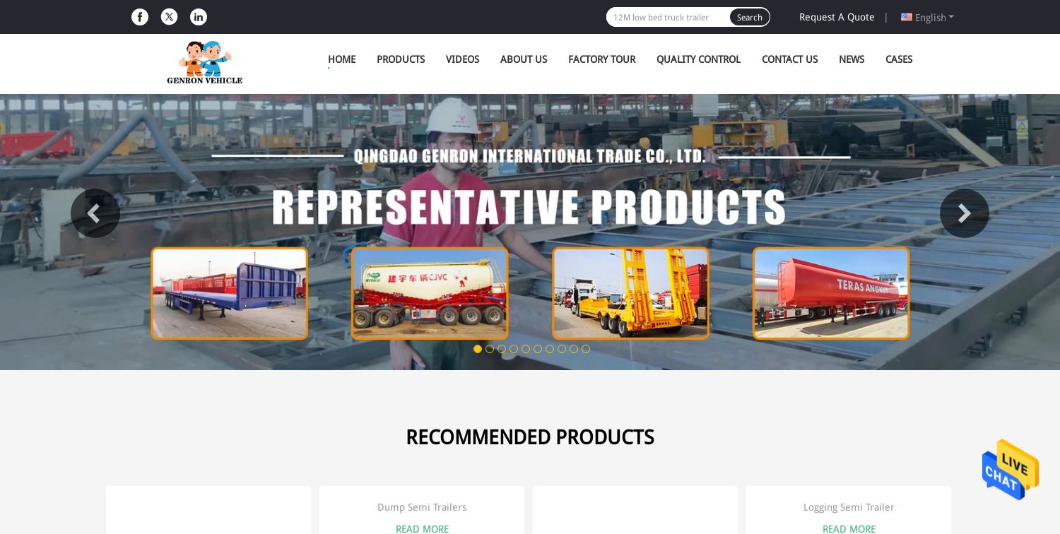 pc interface of semitankertrailers.com