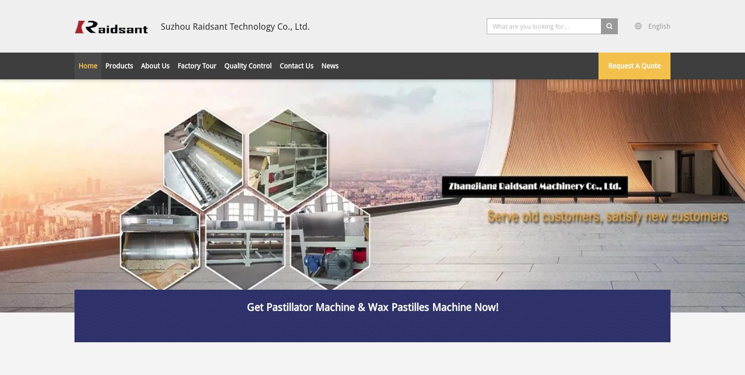 pc interface of pastillator-machine.com