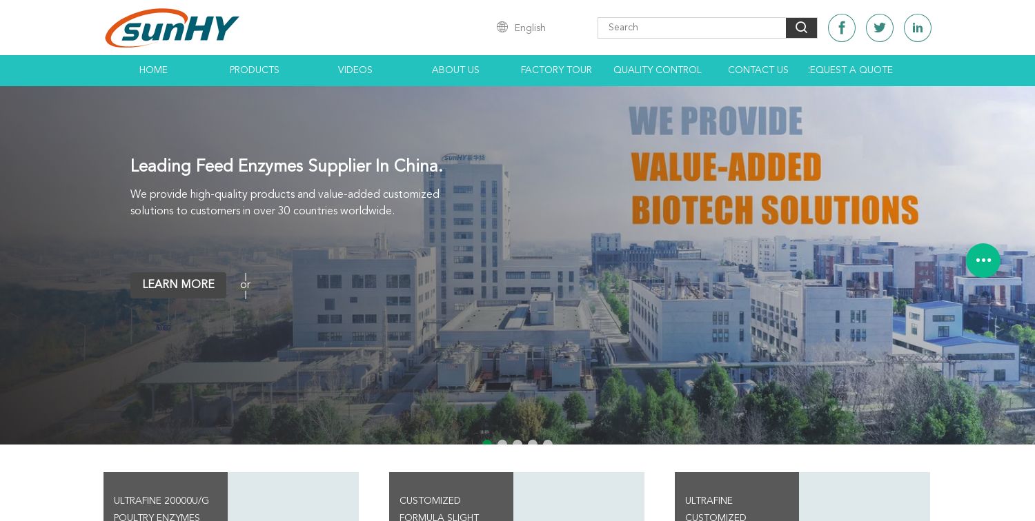 pc interface of animal-feedenzymes.com