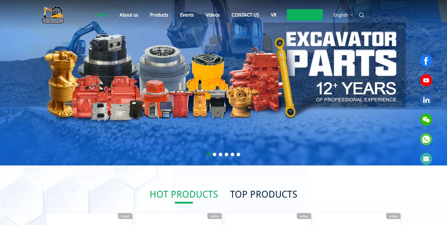 pc interface of excavatorhydraulic-parts.com