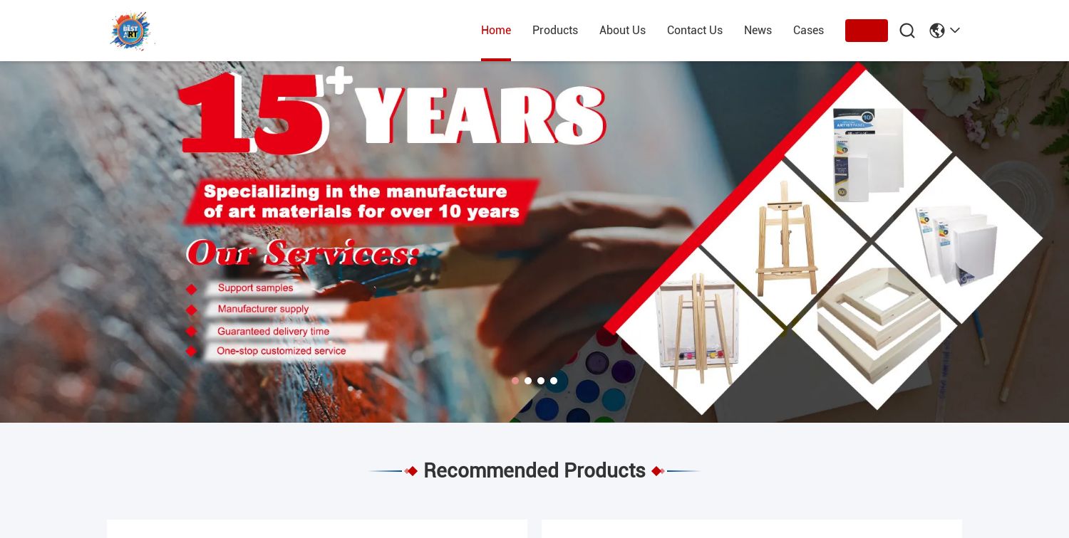 pc interface of bestartmaterials.com