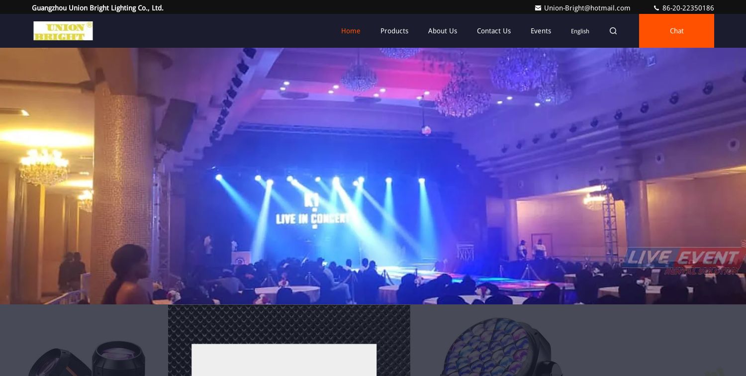 pc interface of ledbeammovingheadlight.com