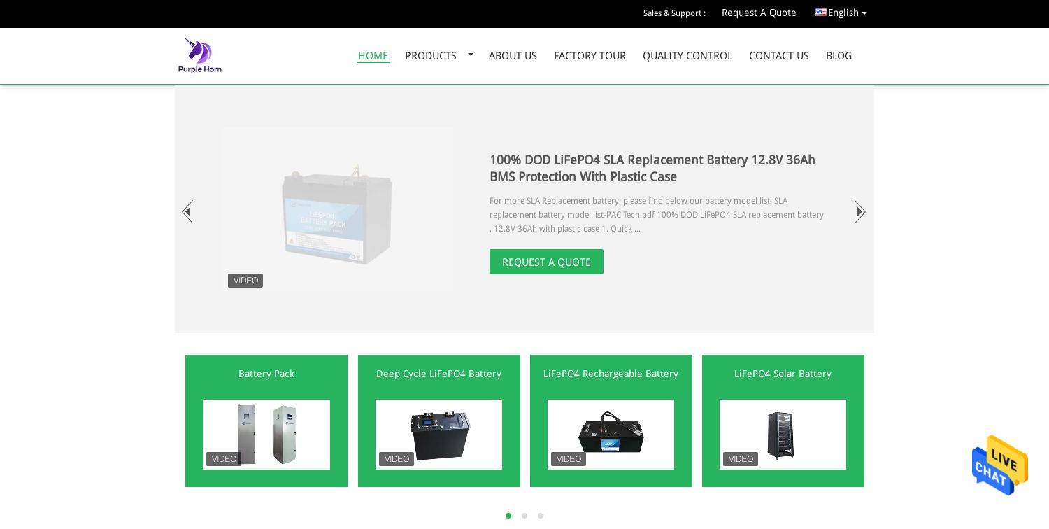 pc interface of pac-battery.com