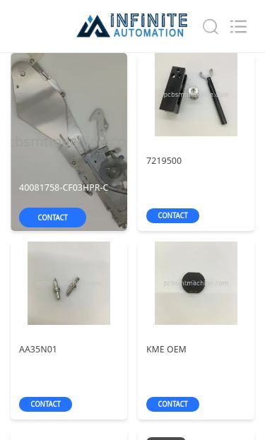 mobile interface of pcbsmtmachine.com