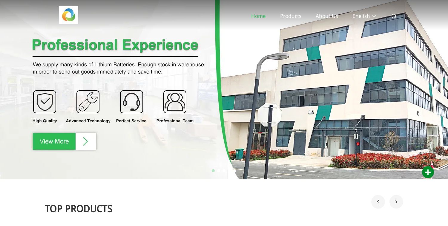 pc interface of forklift-lithiumbattery.com