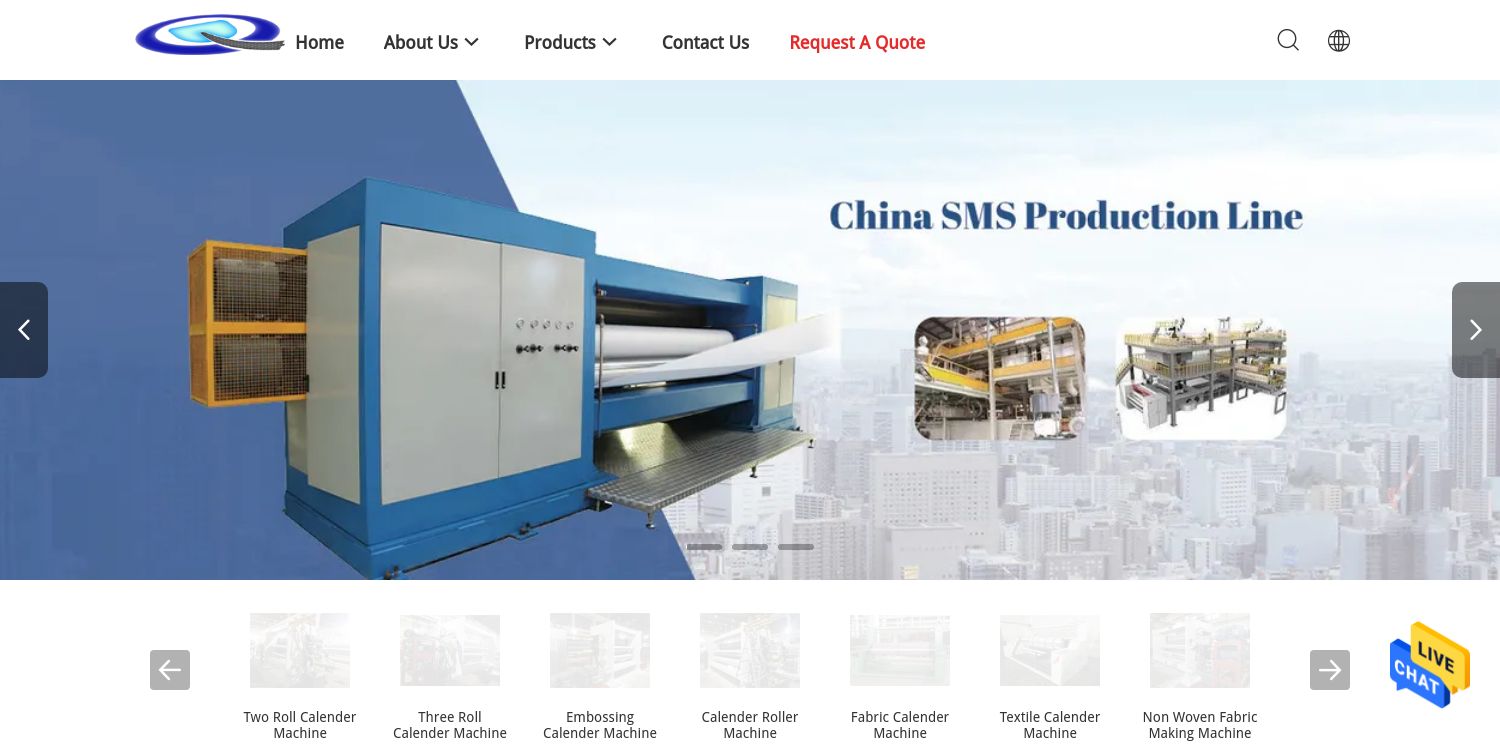 pc interface of calendermachines.com