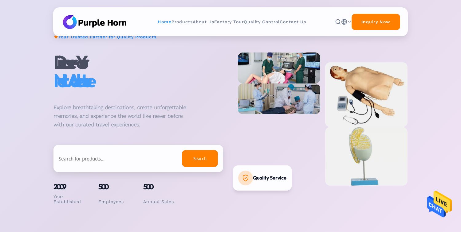 pc interface of medicaltrainingsimulators.com