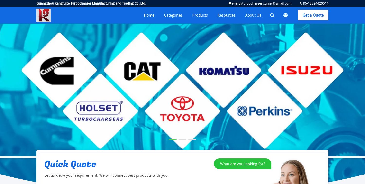pc interface of energyturbocharger.com