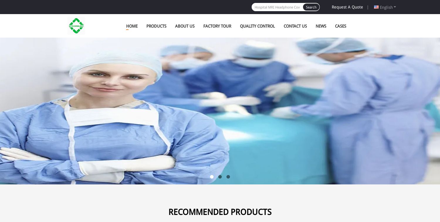 pc interface of disposable-cover.com