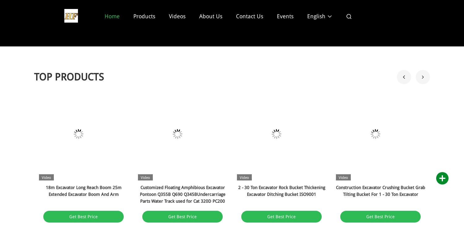 pc interface of excavators-spares.com