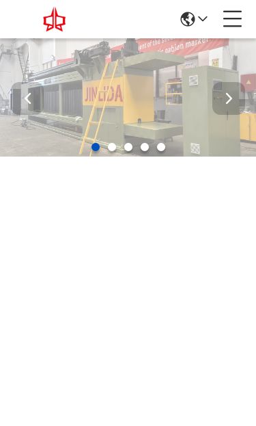 mobile interface of gabion-machine.com