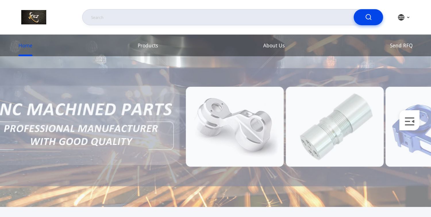 pc interface of cncmachined-parts.com