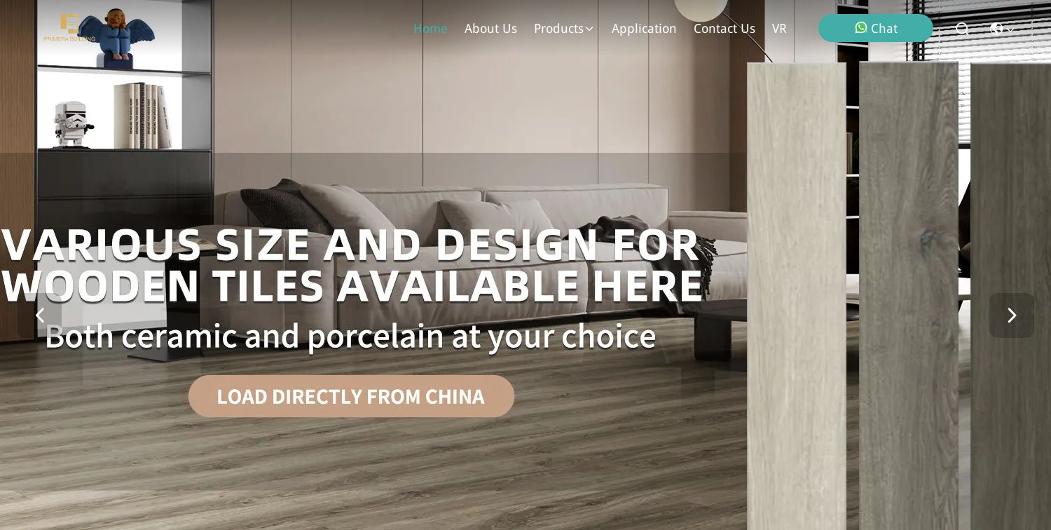 pc interface of primerabuilding.com