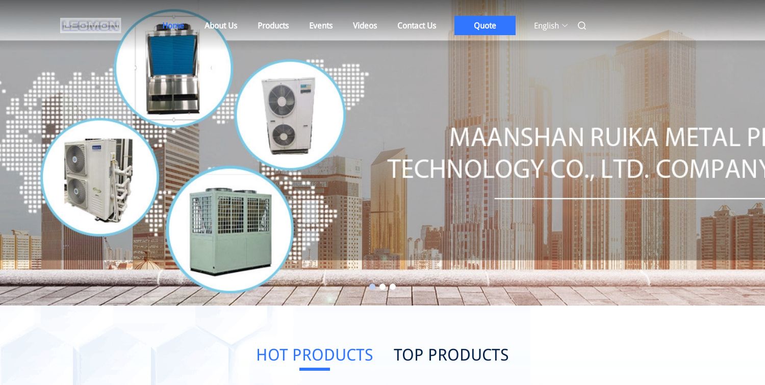 pc interface of air-sourceheatingpump.com