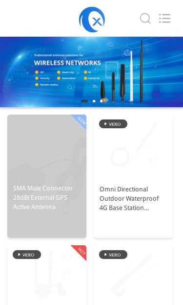 mobile interface of omniwifiantenna.com