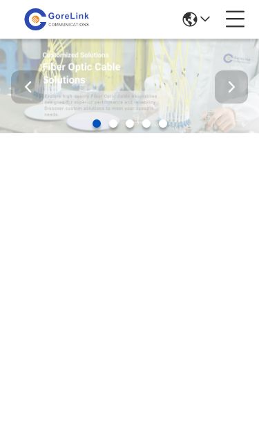 mobile interface of gorelink.com