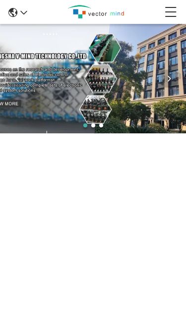 mobile interface of awp-controls.com