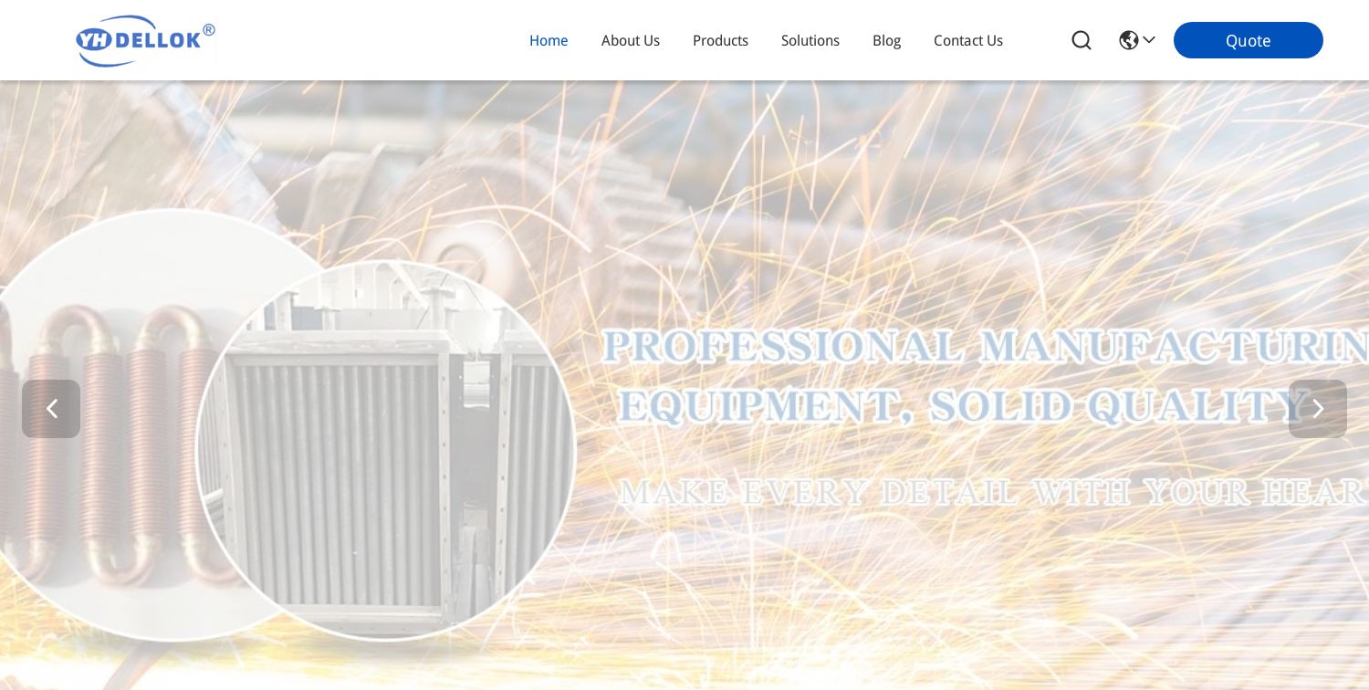 pc interface of fins-tubes.com