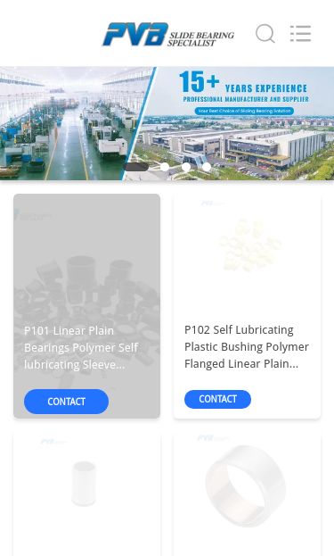 mobile interface of oilesbearing.com