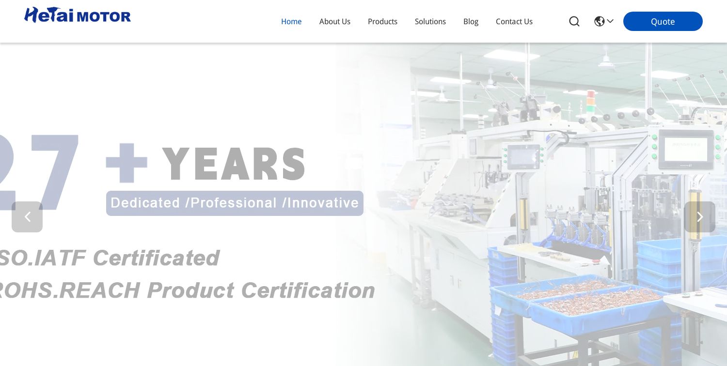 pc interface of hetaimotor.com