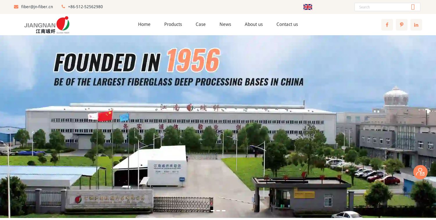 pc interface of jnglassfiber.com