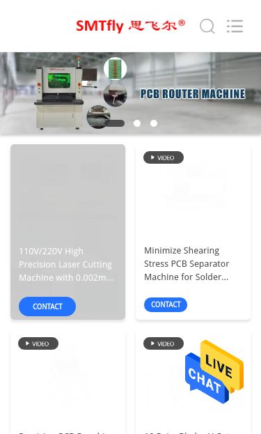 mobile interface of depanelingmachine.com