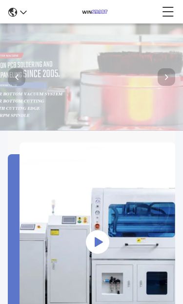 mobile interface of pcbdepanelingrouter.com