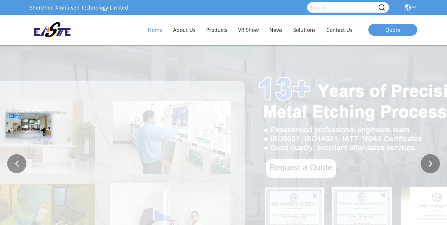 pc interface of hysonetch.com