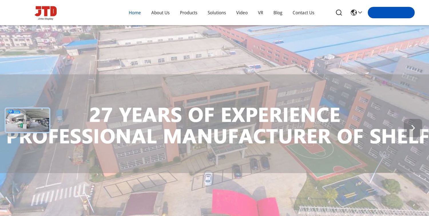 pc interface of metaldisplayshelving.com