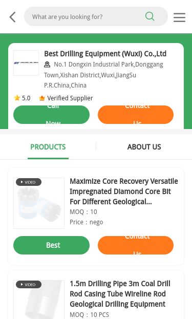 mobile interface of bestcorebit.com