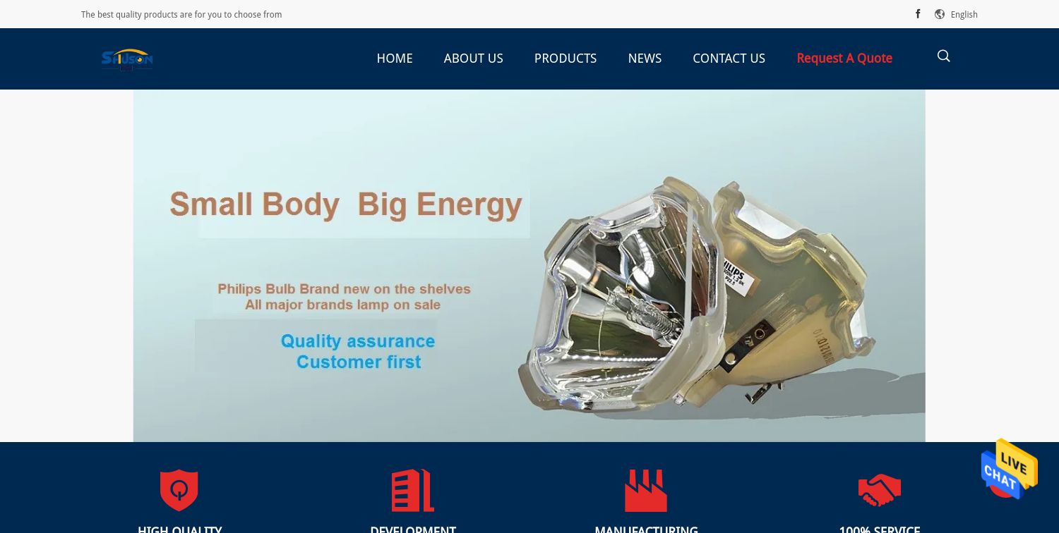 pc interface of projectors-bulbs.com