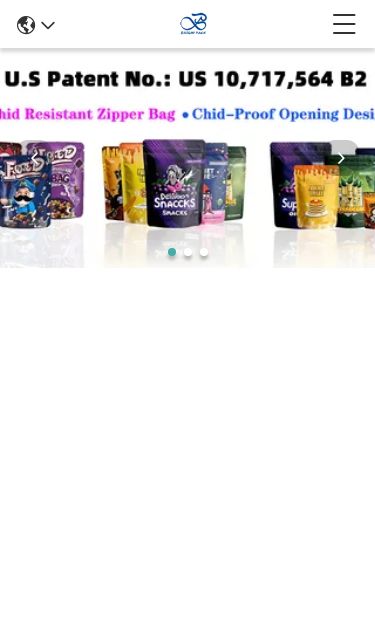 mobile interface of crbag.com