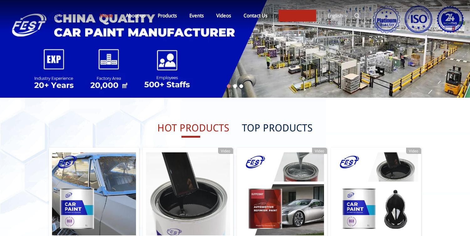 pc interface of cncarpaint.com