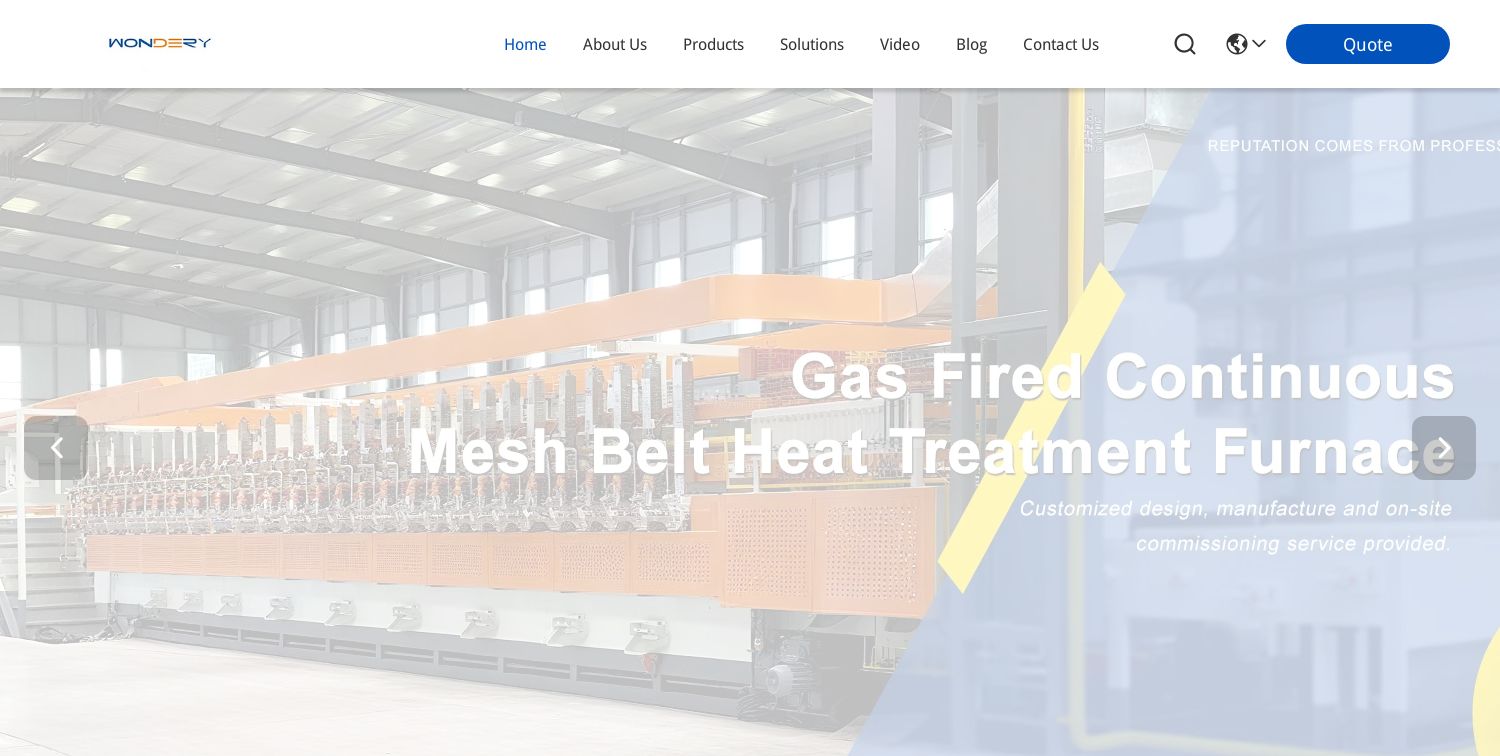 pc interface of industrialmetalfurnace.com